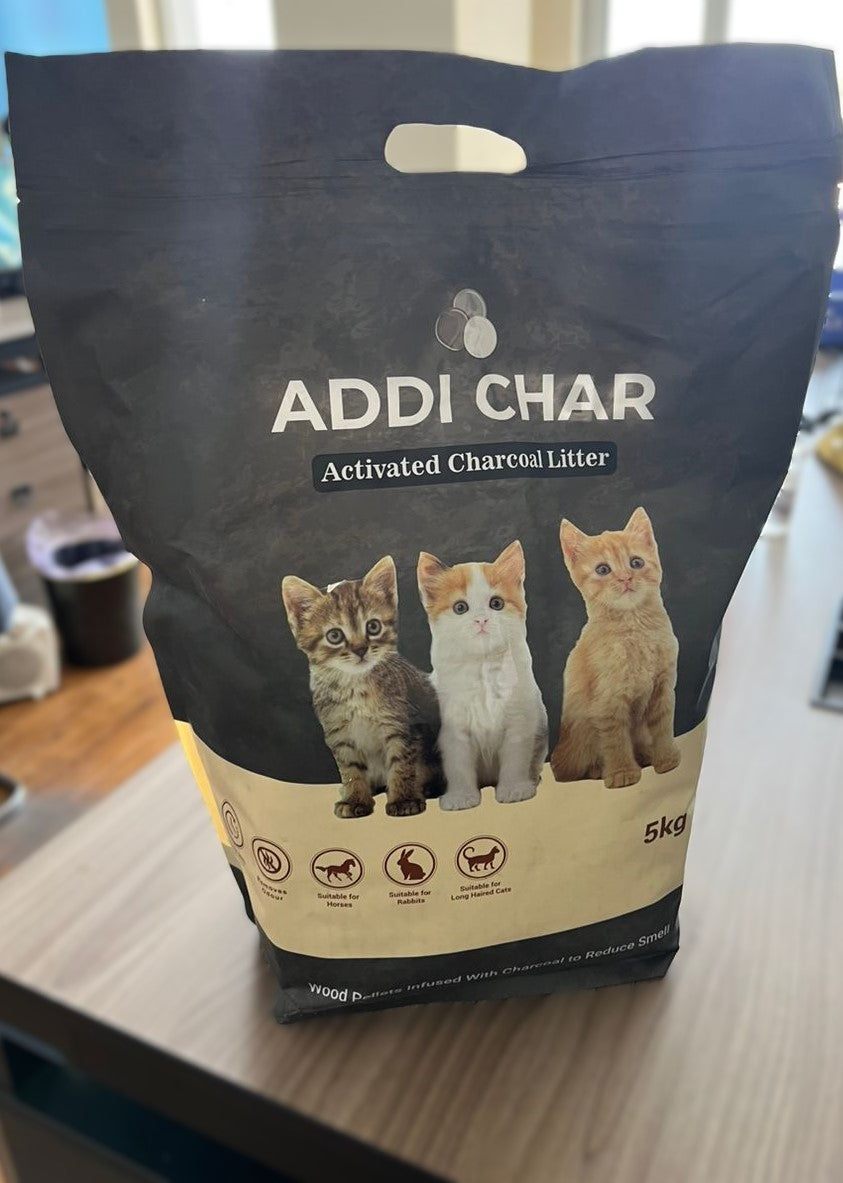 ADDI CHAR Cat Litter 5kg – Bird & Fish Place